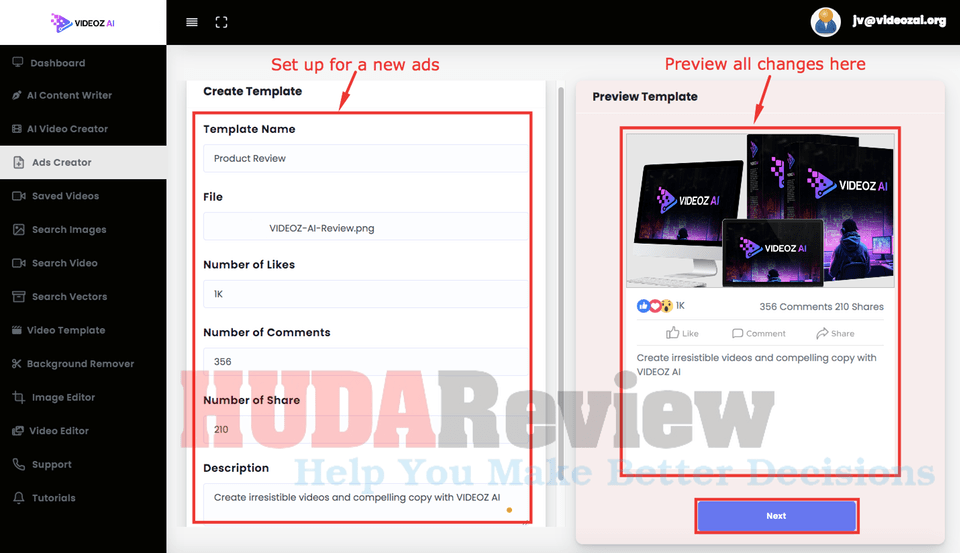 VIDEOZ AI Review: Create content & video in one app, why not?