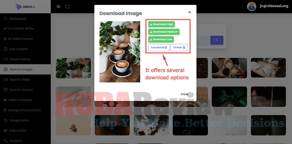 VIDEOZ AI Review: Create content & video in one app, why not?