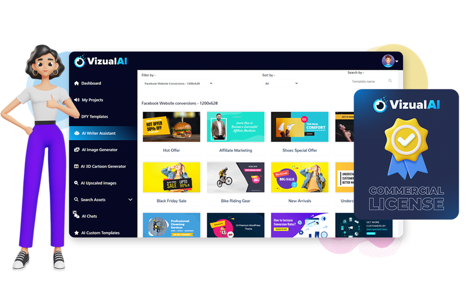 VizualAI Review: One-Stop Solution for Visual & Content Creation