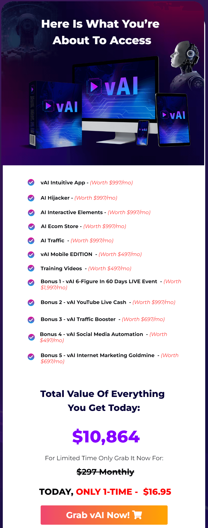 vAI Review- A.I app enhances and drives traffic like never before