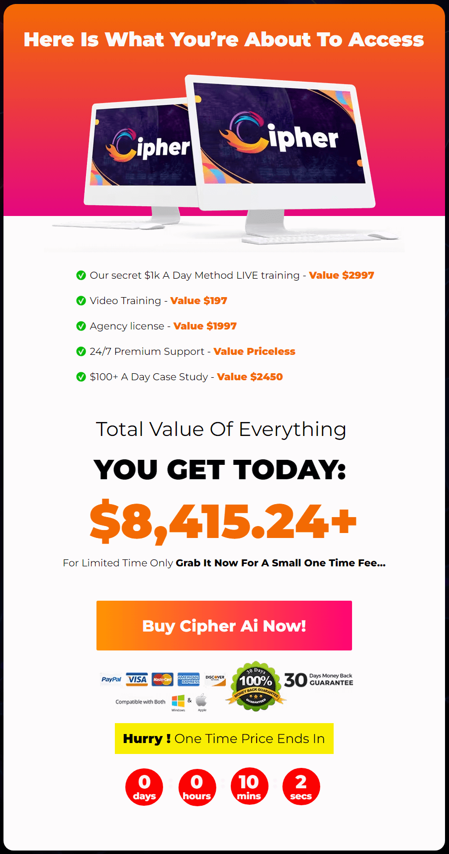 Cipher Review with Bonus - Redefining Social Network Marketing