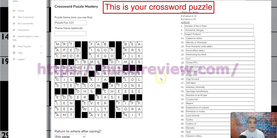 Crossword Puzzle Mastery Review: Training & Software included!