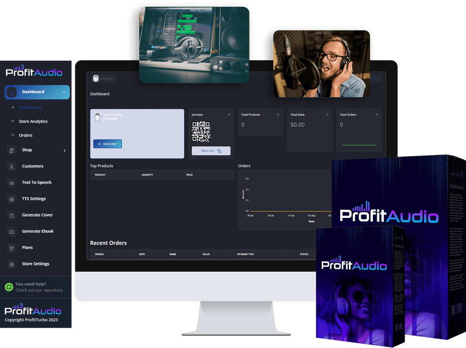 ProfitAudio Review with Discount Coupons and Huge Bonuses!