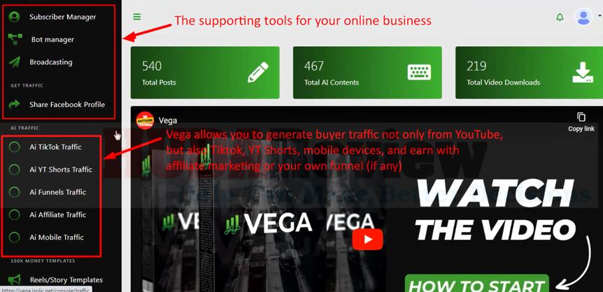 VEGA review - Your Secret Weapon For Facebook Traffic