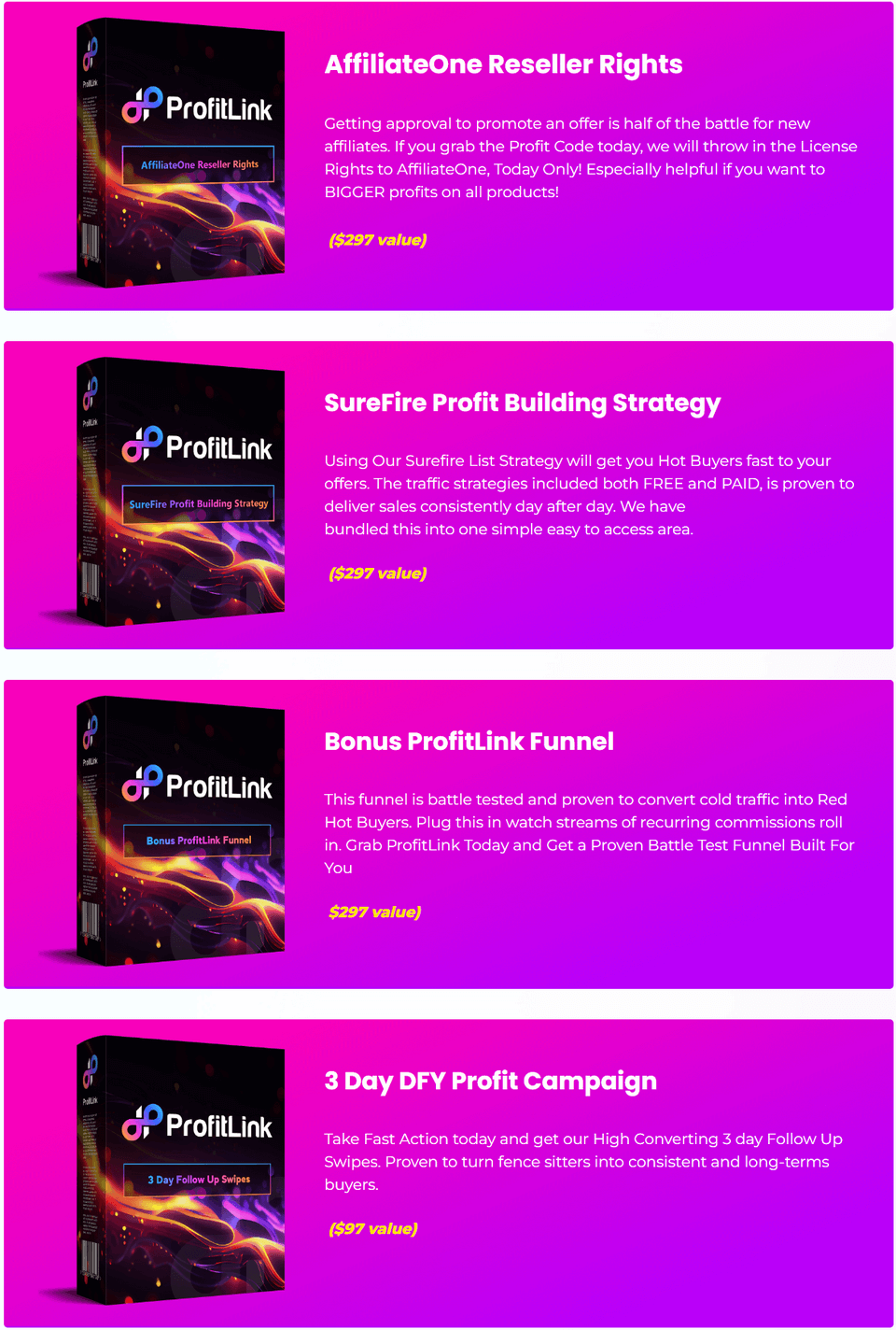 ProfitLink Review & Discount, Huge Bonuses & Special OTOs