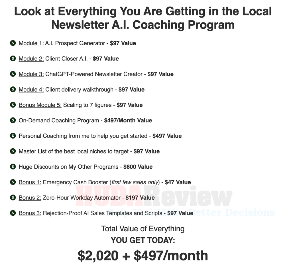 Local Newsletter AI review: Don't miss this coaching program