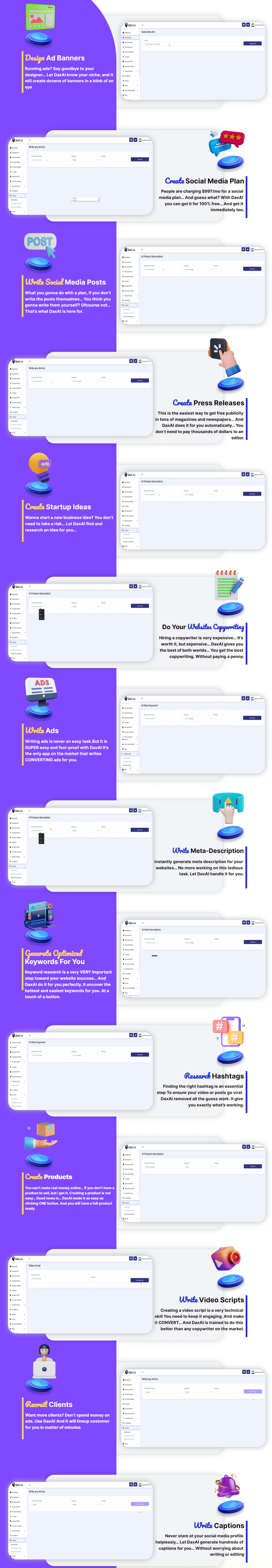 Dax AI review - All-in-one solution for Online Excellence!