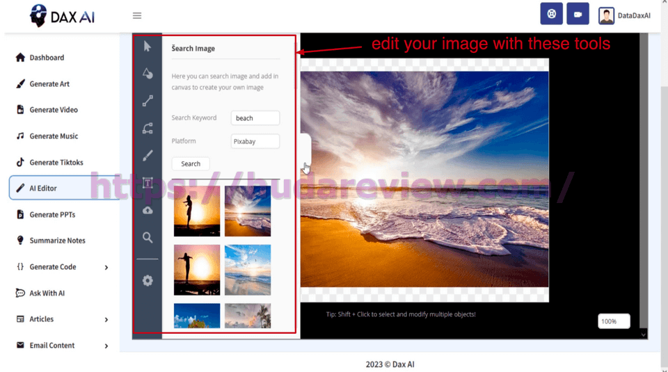 Dax AI review - All-in-one solution for Online Excellence!