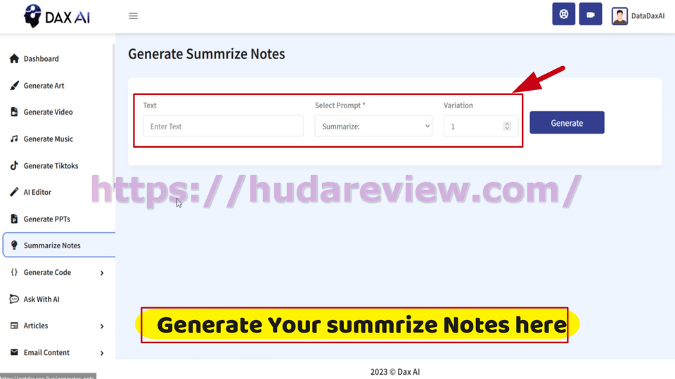 Dax AI review - All-in-one solution for Online Excellence!