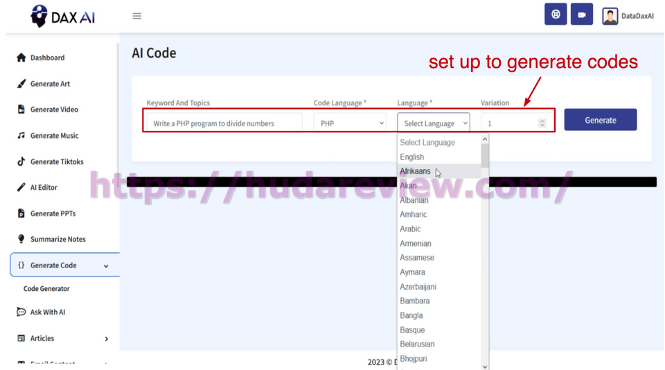 Dax AI review - All-in-one solution for Online Excellence!