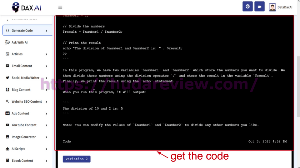 Dax AI review - All-in-one solution for Online Excellence!