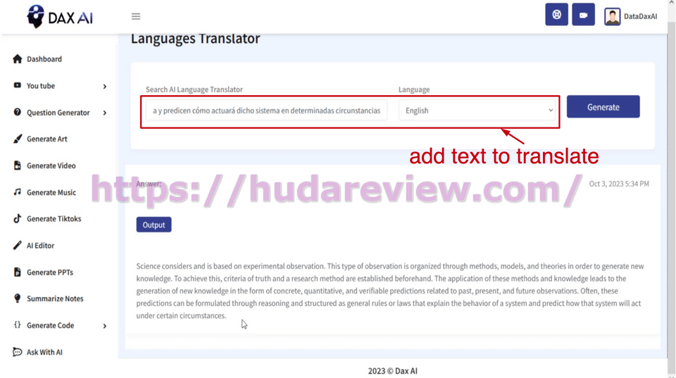 Dax AI review - All-in-one solution for Online Excellence!