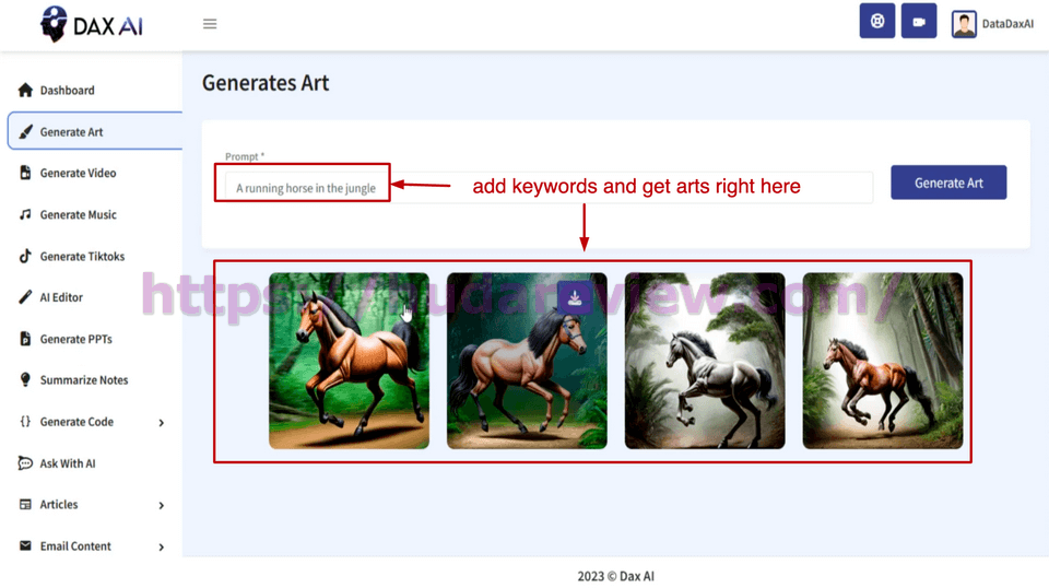 Dax AI review - All-in-one solution for Online Excellence!