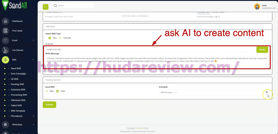 SendALL review: All-in-One Solution for Marketing Success