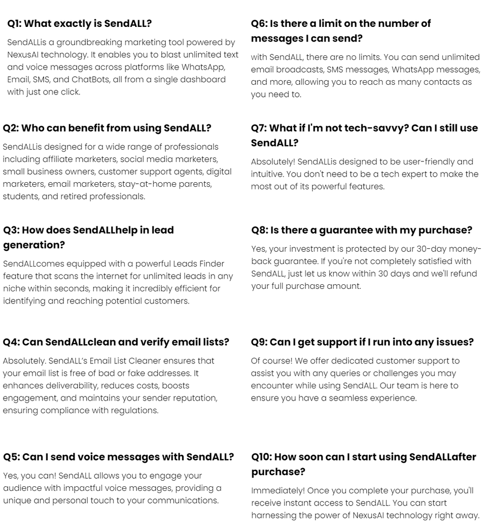 SendALL review: All-in-One Solution for Marketing Success