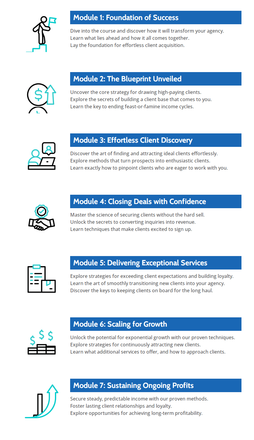 Simple Client Blueprint review - Client acquisition success