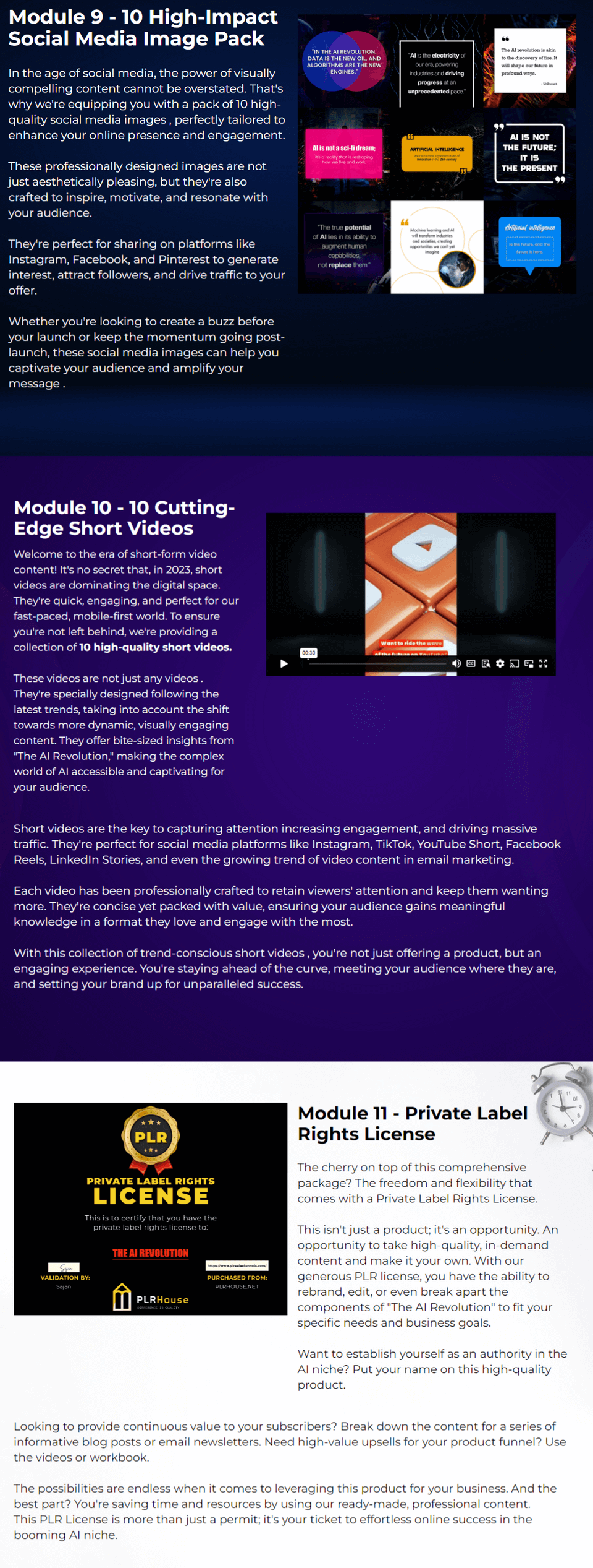 [PLR] The AI Revolution Review: The AI Path To YouTube Stardom