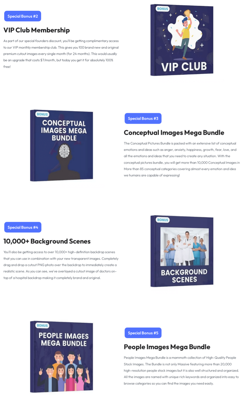 Transparent Images Club Review | Huge Bonuses | Special OTOs