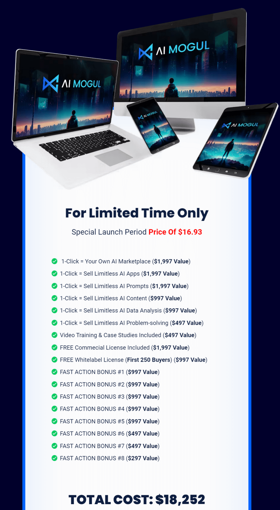 AI MOGUL Review & Bonus: Skyrocket Your Sales Overnight