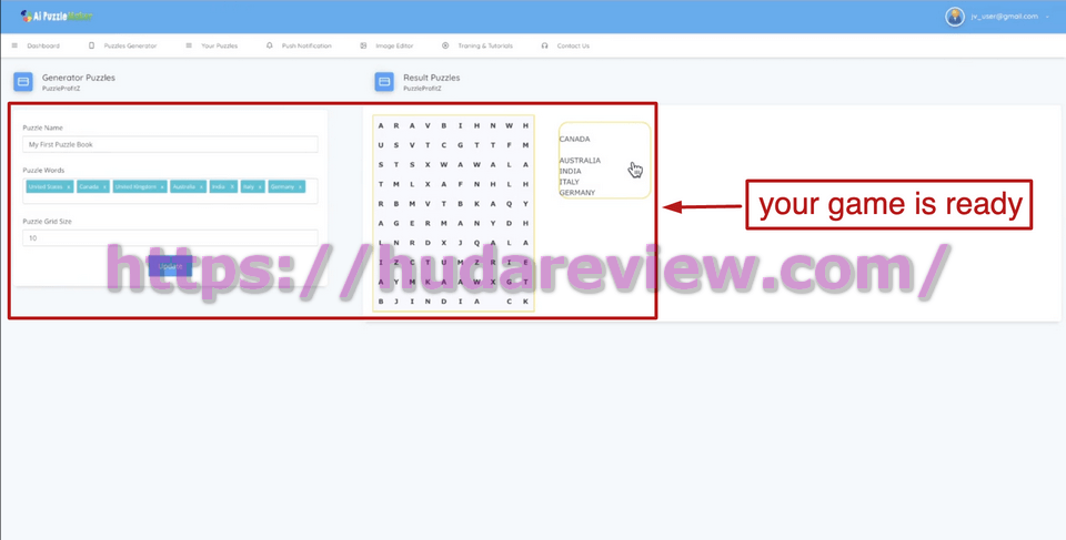 Ai Puzzle Maker Review & Bonus: Profitable Puzzles Made Easy