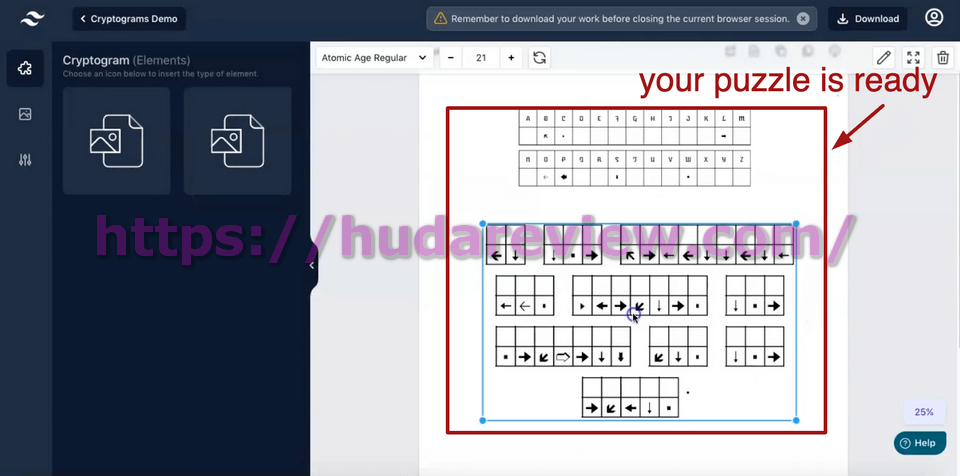 Cryptogram Puzzles Generator Review | Huge Bonus | OTOs