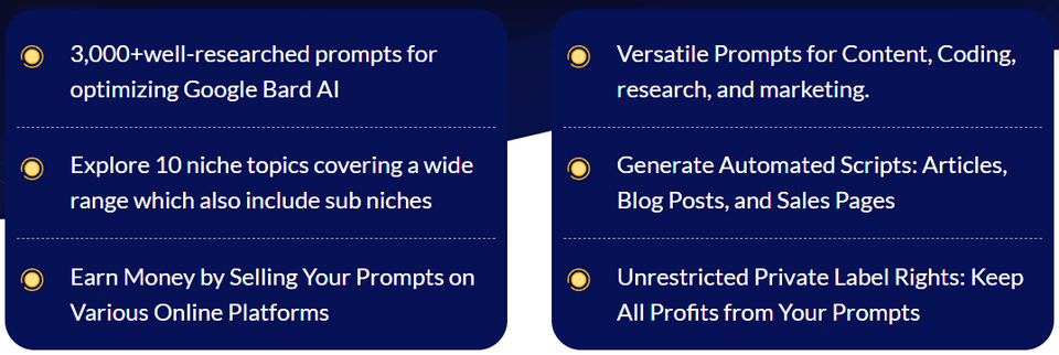 Google Bard AI Prompts review 2023 With Unrestricted PLR