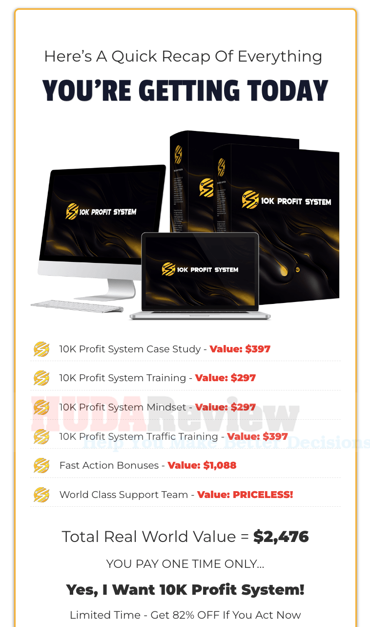 10k Profit System review: A profit-making system 👍👍