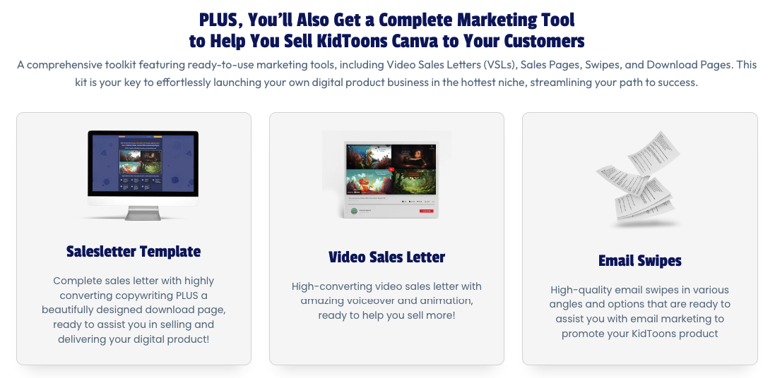 KidToons Canva PLR review: Full Private Label Rights included