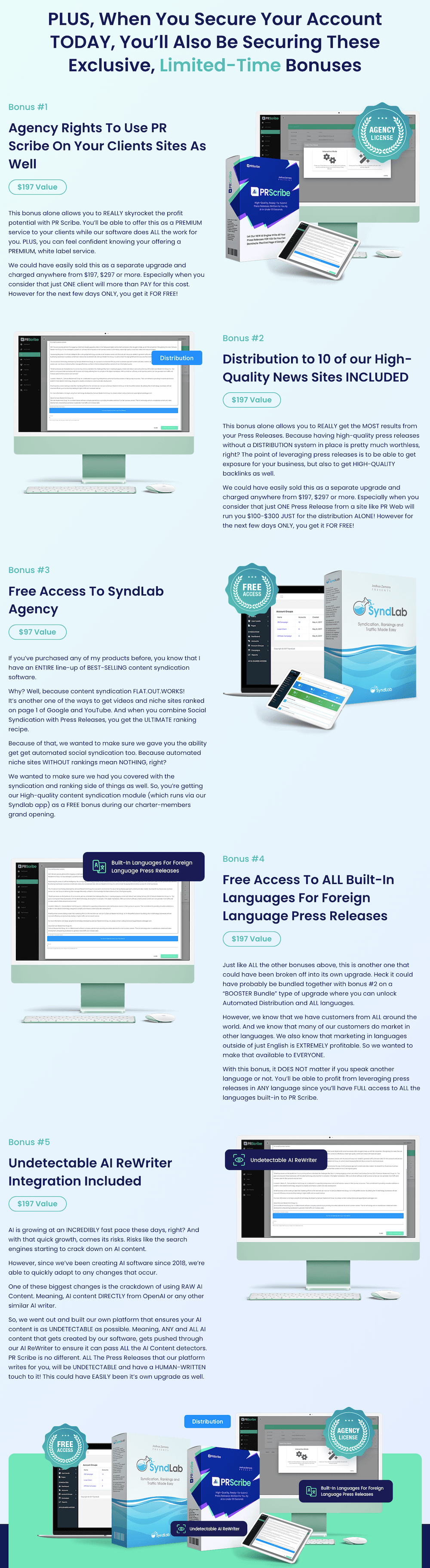 PR Scribe Review | All-in-one Bundle | Coupons | Software Demo