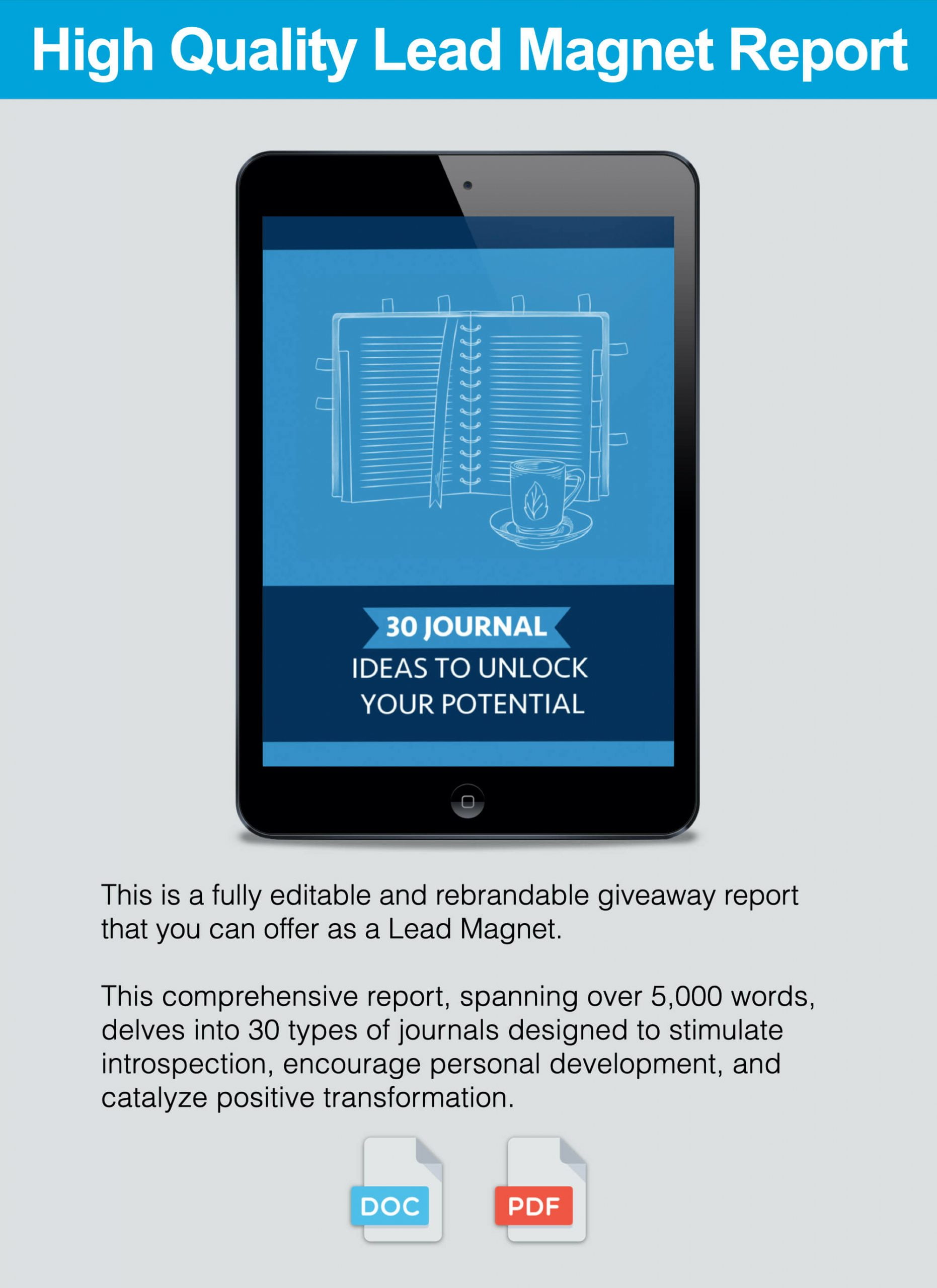 The Power Of Journaling PLR review: created by Chad Eljisr