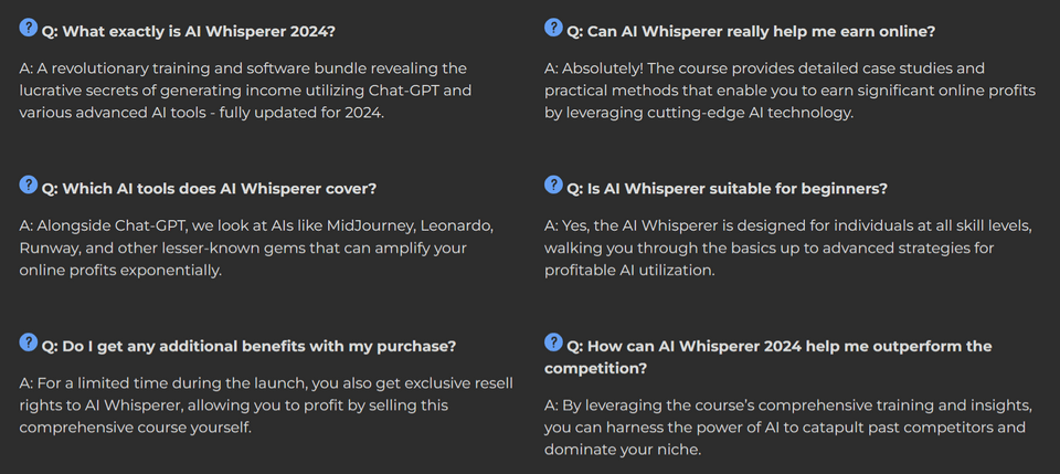 AI Whisperer 2025 Review & Bonuses | Make $500/day with AI!