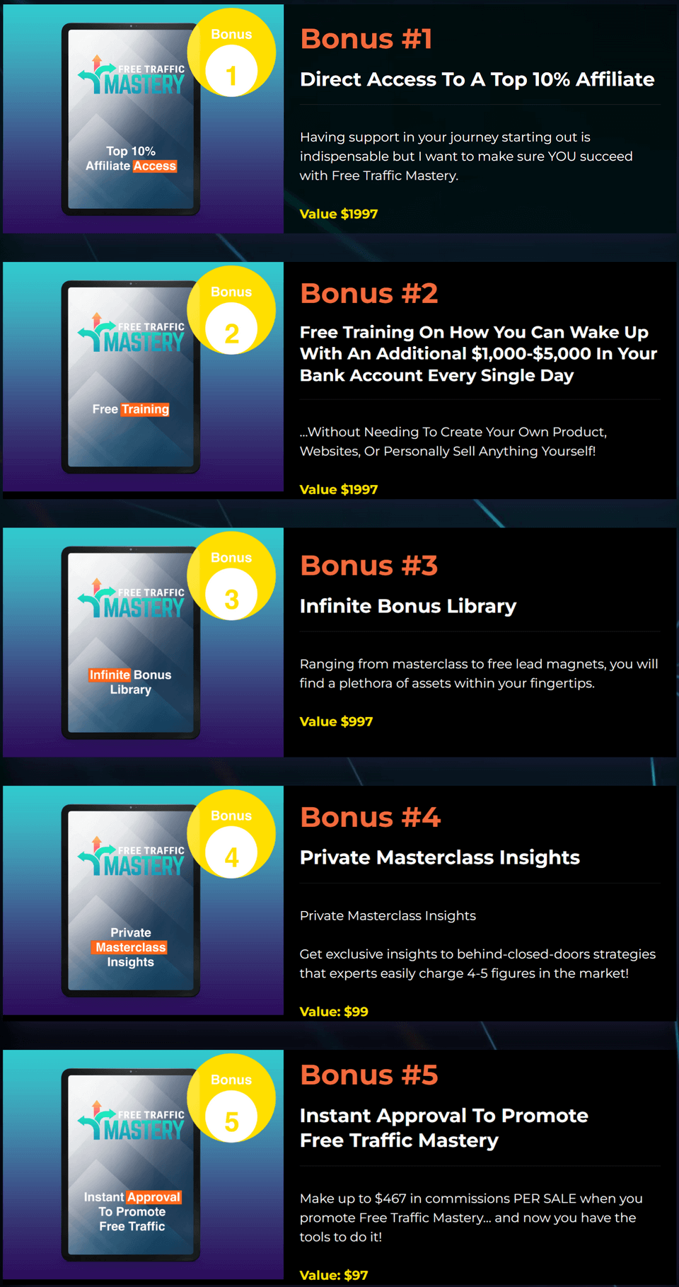 Free Traffic Mastery Review & Bonus: Don't miss this course!