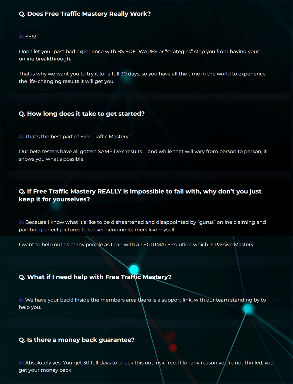 Free Traffic Mastery Review & Bonus: Don't miss this course!