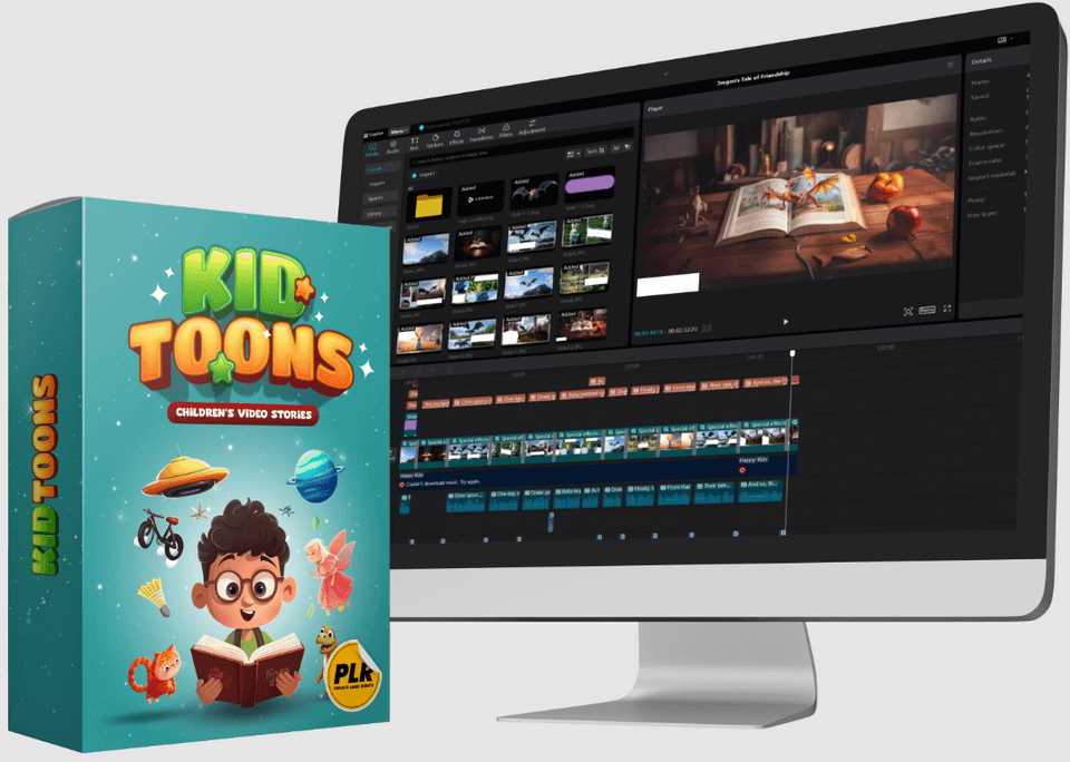 KidToons Review: It comes with Full Private Label Rights