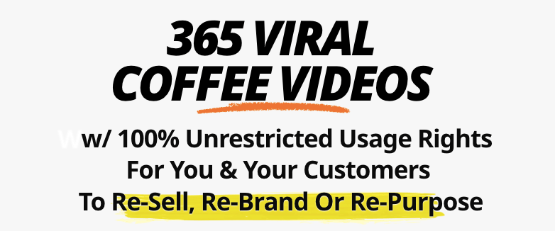 365 Viral Coffee Videos PLR Review - Boost Your Presence