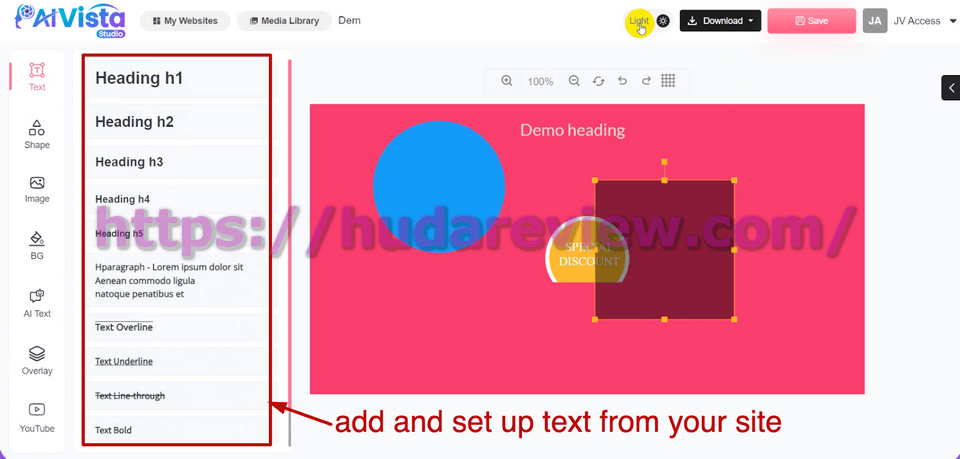 AI Vista Studio Review | Graphic Design Made Easy