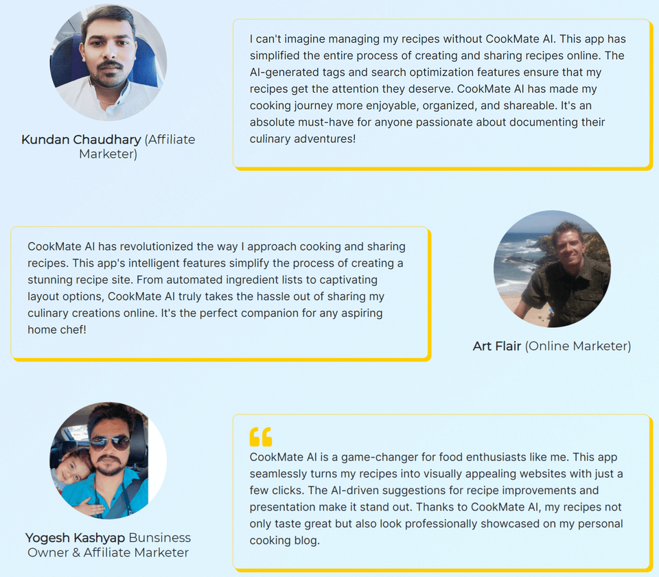 CookMate AI review: Revolutionize your culinary journey