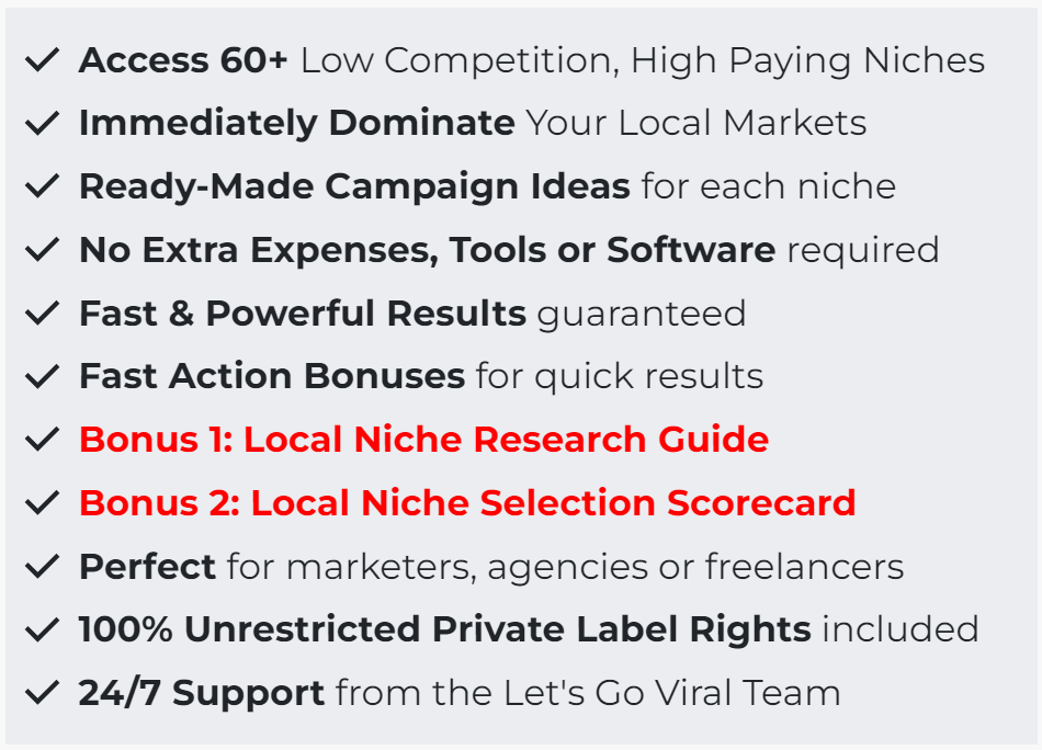 Local Niche Riches 2024 PLR Review | Local Marketing Goldmine