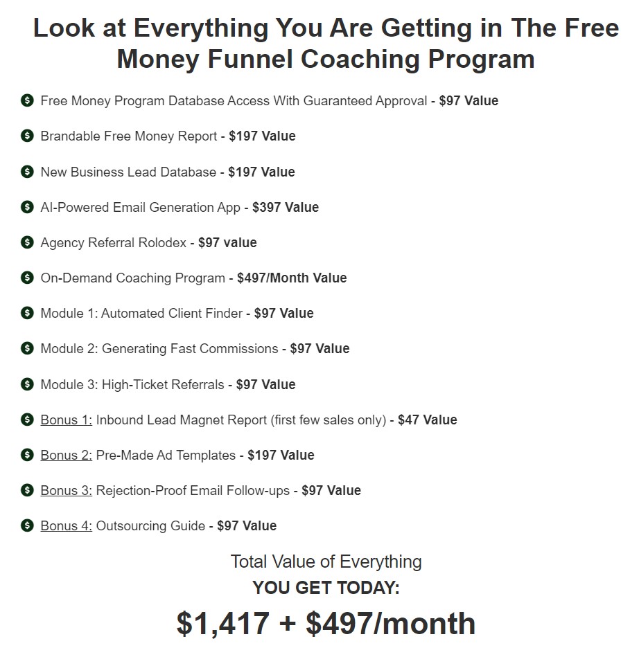 The Free Money Funnel Review - Cool Program by Luther Landro