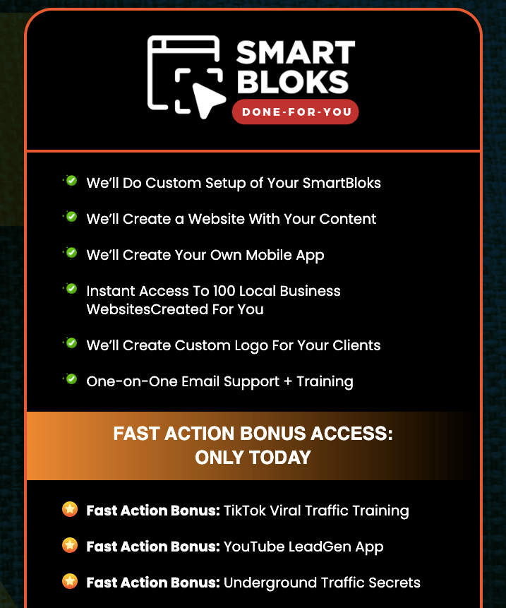 SmartBloks Review | Bundle Offer | Huge Bonuses | OTOs