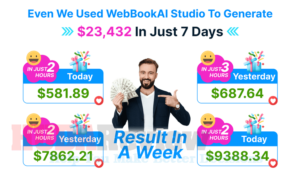 WebBook Studio Review & Bonus: Don't miss this A.I. app