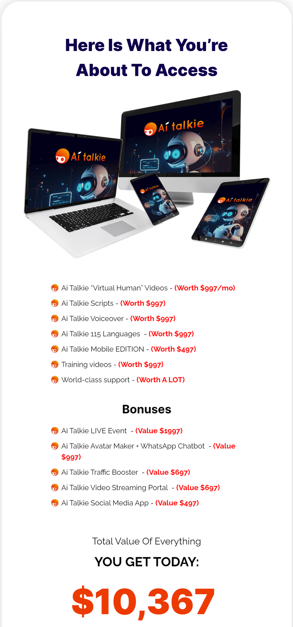 AI Talkie Review & Bonus: Create viral videos on any platform AI Talkie Review & Bonus: Create viral videos on any platform