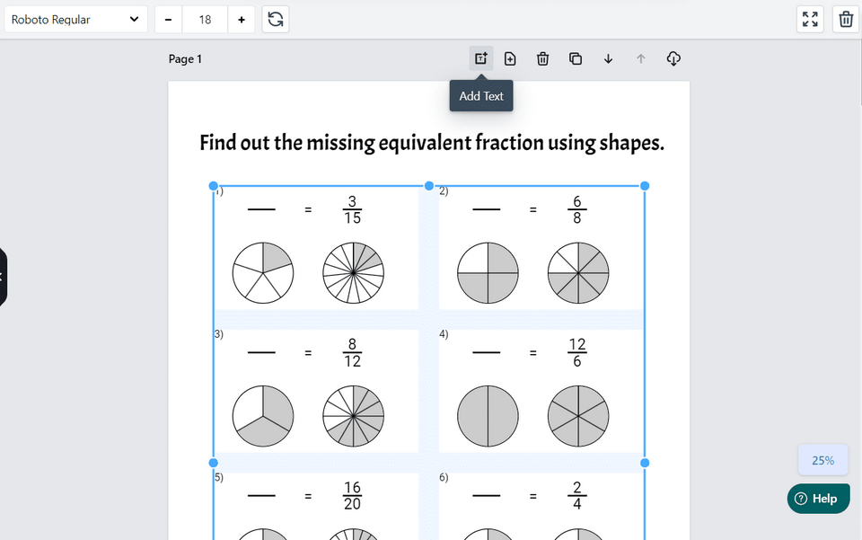 Fraction Worksheets Generator Review with software demo