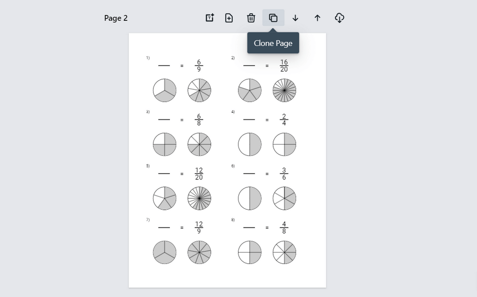 Fraction Worksheets Generator Review with software demo