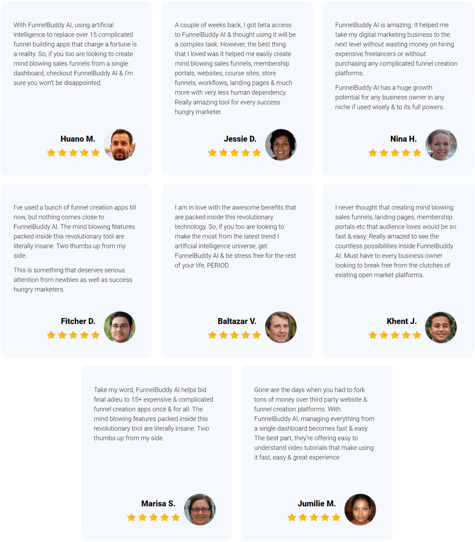 FunnelBuddy AI Review: Create Mind Blowing Sales Funnels