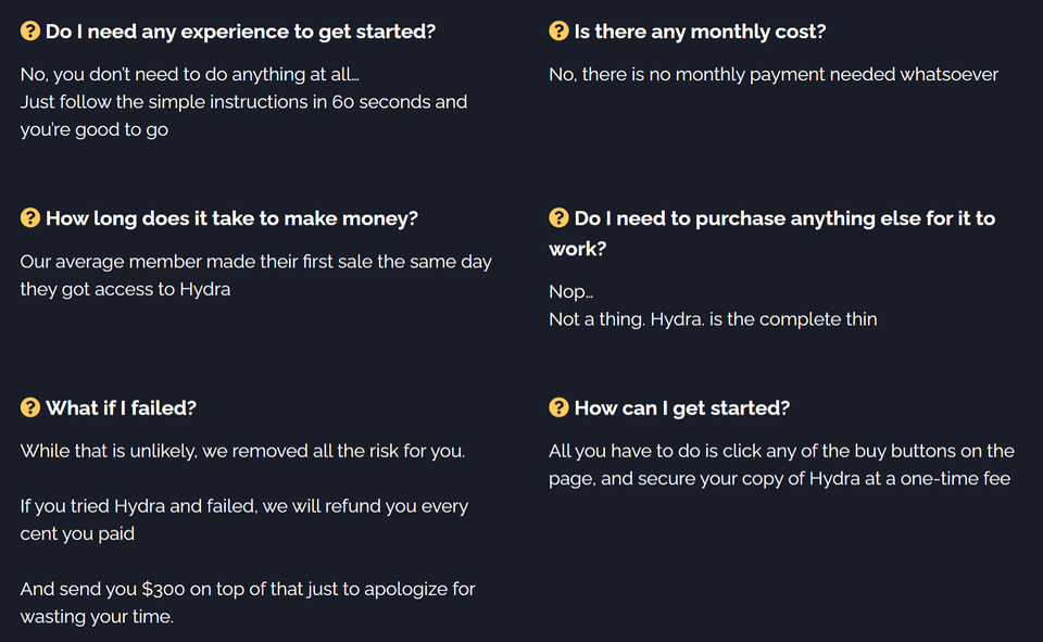 HYDRA Review: Your shortcut to affiliate marketing success
