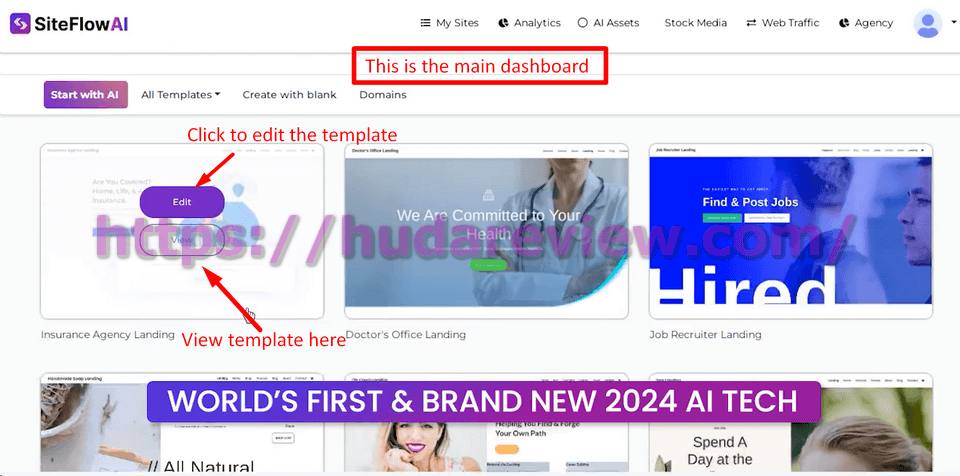 SiteFlow AI Review: Your gateway to AI-powered websites