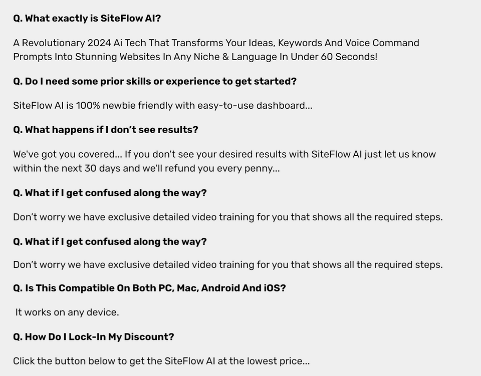 SiteFlow AI Review: Your gateway to AI-powered websites