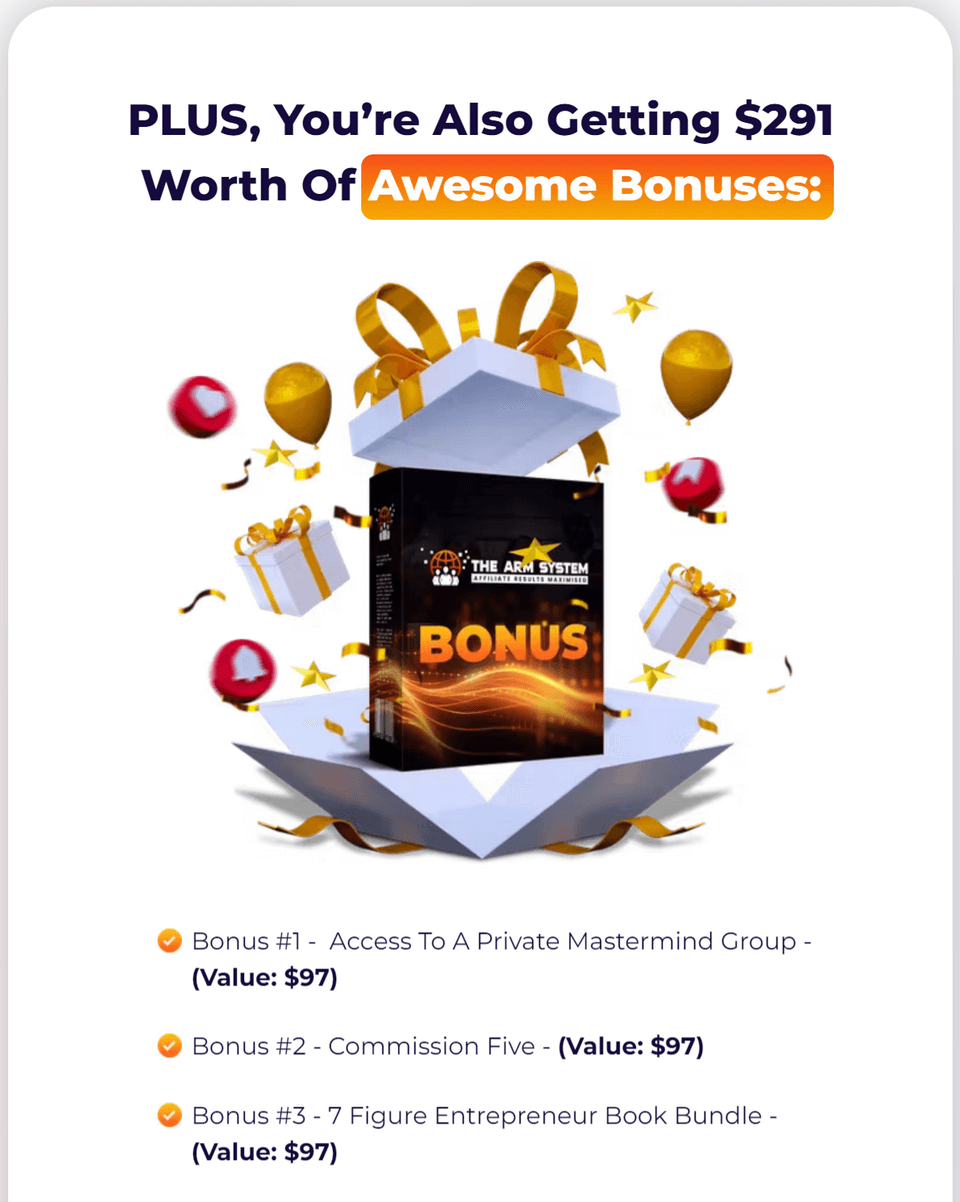 The ARM System Review with Huge Bonus 2024 & OTOs