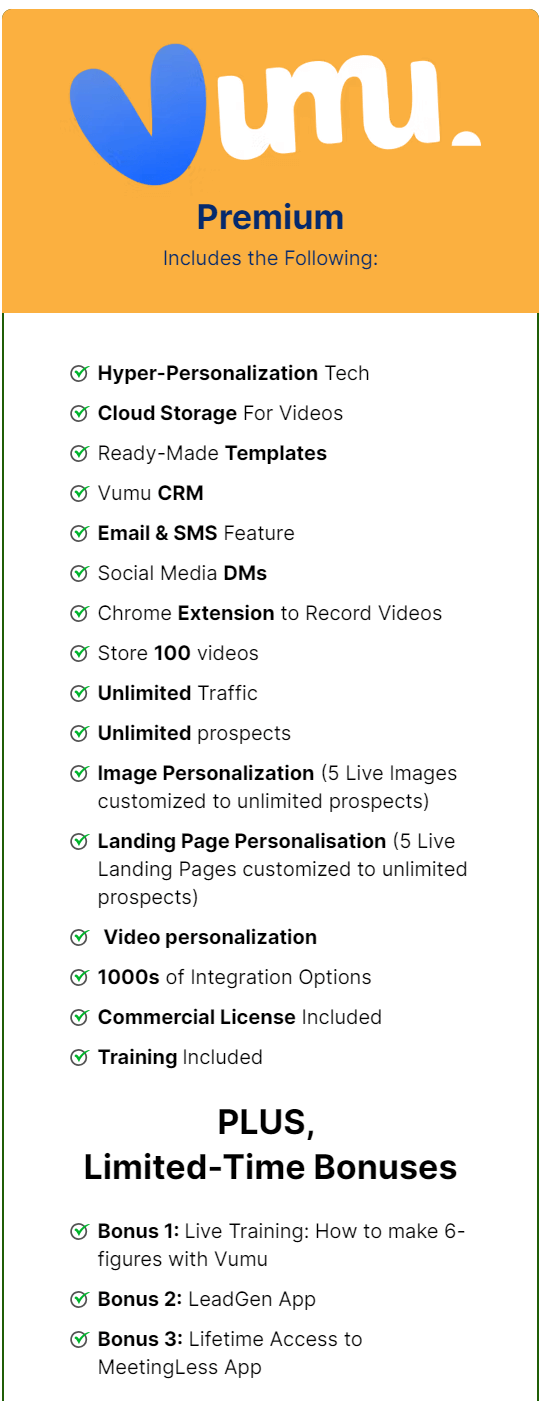 Vumu Review & Huge Bonus, $50 Coupon for the bundle offer